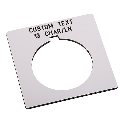 A-B 800H-W500E 30mm 800H White Cust | Agilix Solutions
