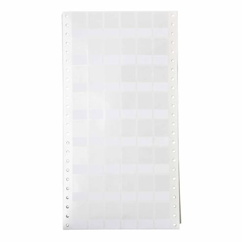 Brady® DATAB® DAT-7-292-10 Rectangle Printer Label, 1.437 in L x 0.8 in ...