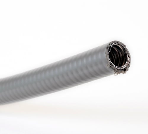 3/4 in., Metallic Liquidtight, Steel Core, PVC Jacket, Extra Flexible ...