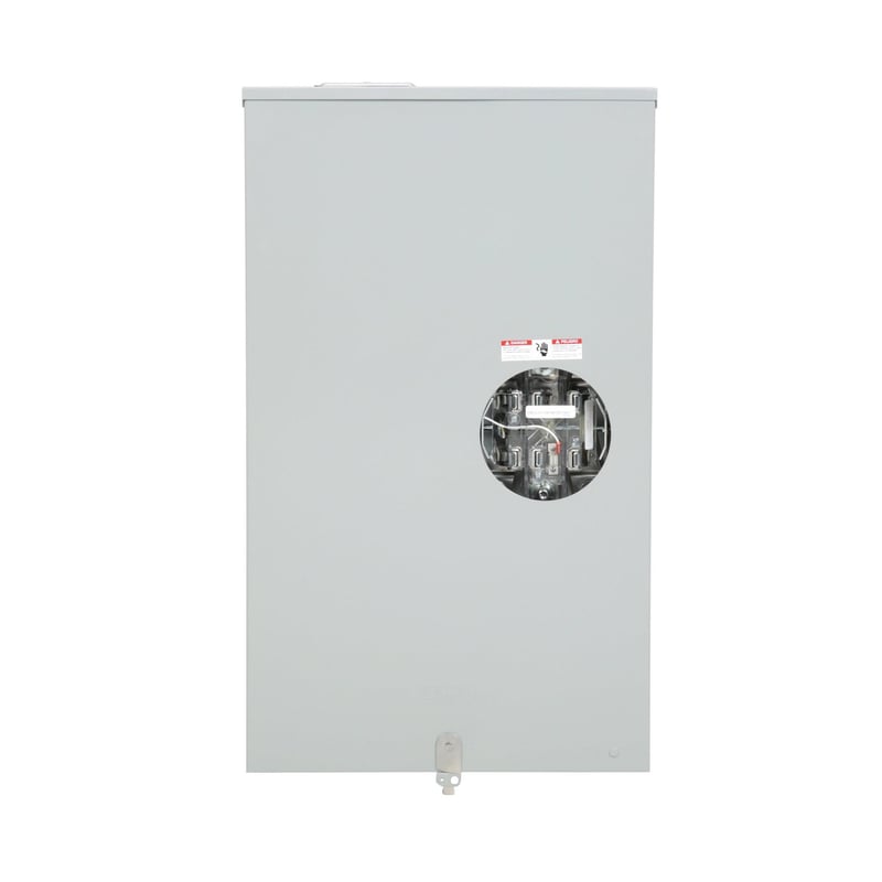 Siemens TALON 44707-02 9-Cutout Type HQD-SW Continuous Duty Meter ...