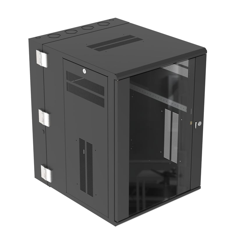 Panduit PanZone PZWMC1830W Cabinet, 25 in W x 30 in D, Steel | Agilix ...