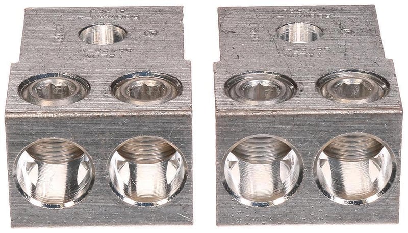 Siemens H56425-M Pressure Lug Connector, Surface Mount, 6061-T6 ...