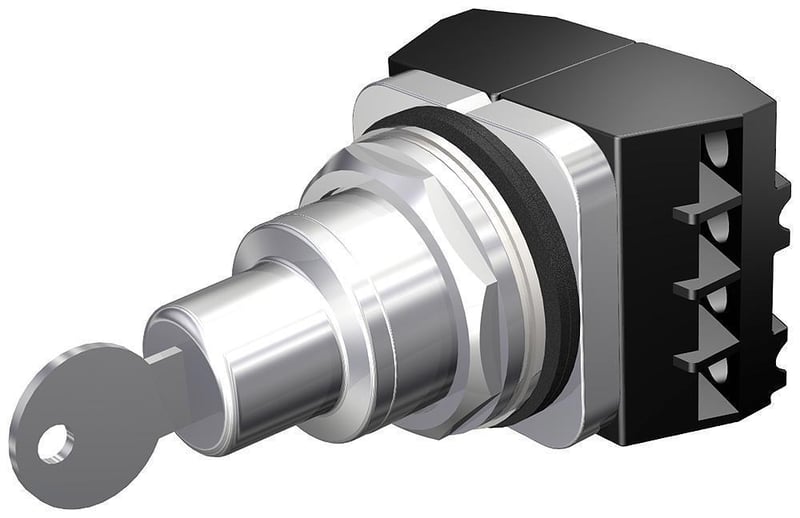 Siemens 52SC6AFJ0K1 Command 52 Non-Illuminated Selector Switch, 30 mm ...