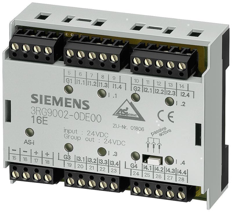 Siemens 3RG9004-0DE00 AS-I Interface Module, 16 Inputs | Agilix Solutions