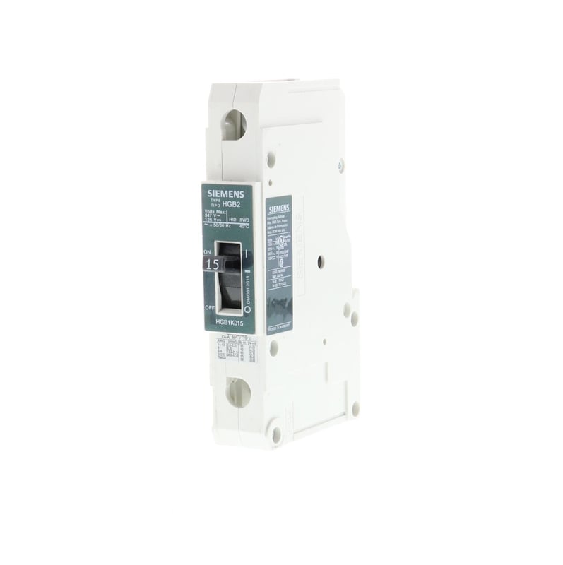 Siemens SpeedFax™ HGB1K015B Low Voltage Molded Case Circuit Breaker ...