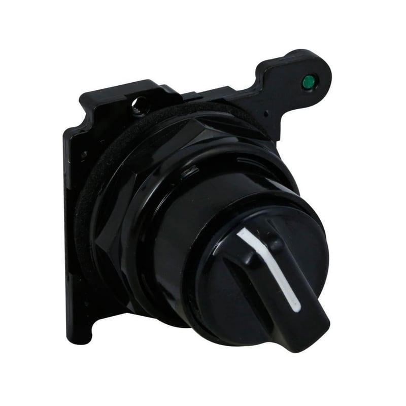 EATON E34VEBK1 Corrosion-Resistant Selector Switch Operator, 30.5 mm ...