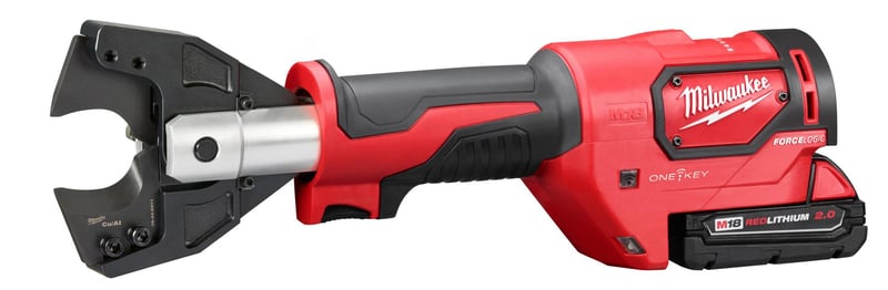 Milwaukee® M18™ 2672-21 Cordless Cable Cutter Kit, 1000 kcmil Aluminum ...