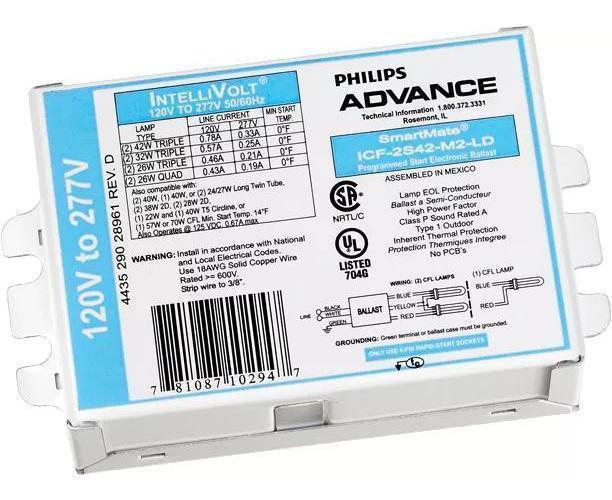 ELE BALLAST (2) 42W CFL(4-PIN)120-277V | Agilix Solutions