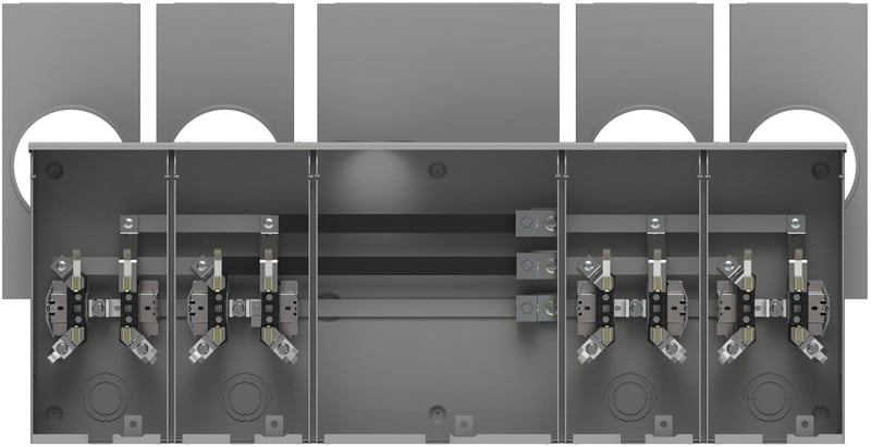 Siemens TALON UA491A-YFG Type UAS89 4-Position Multi-Position Meter ...