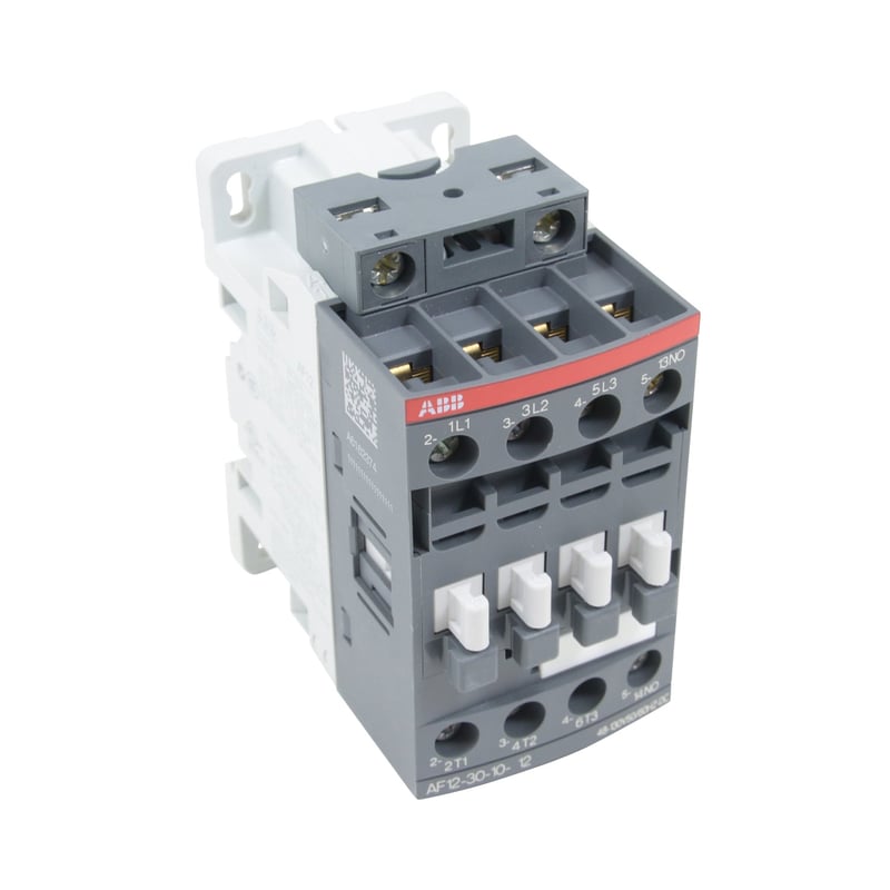 ABB AF12-30-10-12 Non-Reversing Line Contactor, 48 to 130 VAC/VDC V ...