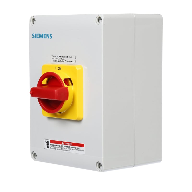 Siemens SpeedFax HNF3030CJE Enclosed Low Voltage Non-Fusible Heavy Duty ...