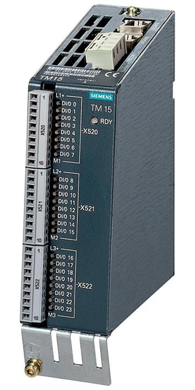 Siemens 6SL30550AA003FA0 External Interface Terminal Module, 24 VDC, 0. ...