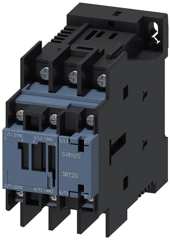 Siemens SIRIUS 3RT20254XJ400LA2 3-Phase Standard Traction Contactor ...