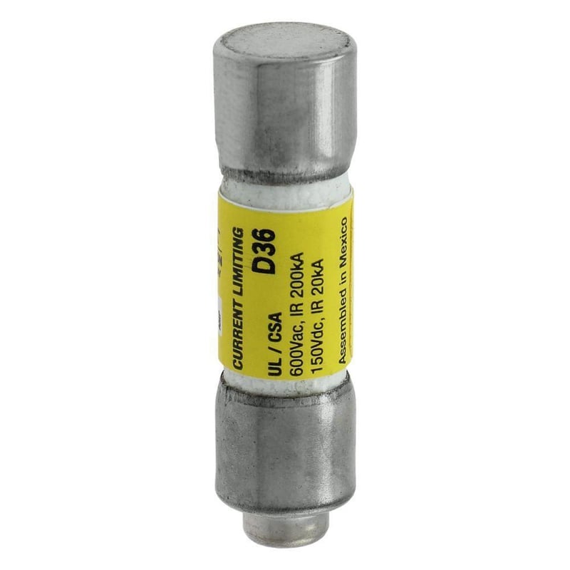Bussmann Low-Peak LP-CC-15 Current Limiting Time Delay Fuse, 15 A, 600 ...