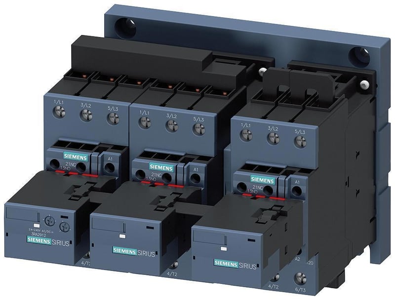 Siemens 3RA24378XF321NB3 3-Phase Electrical/Mechanical Interlock ...