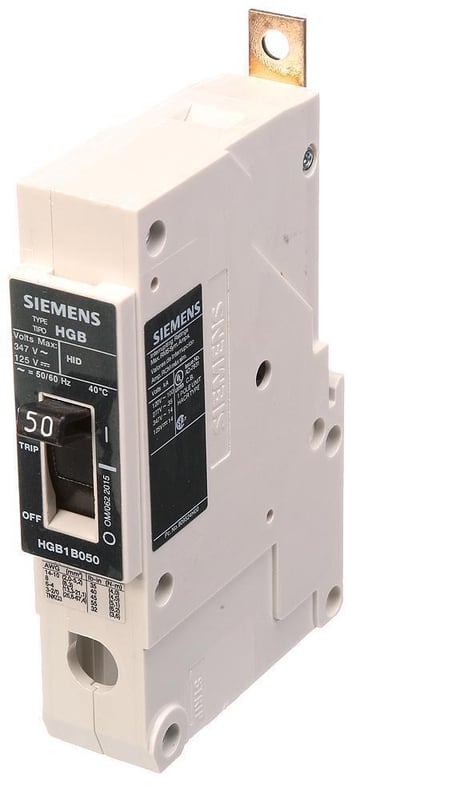 Siemens SpeedFax™ HGB1K015B Low Voltage Molded Case Circuit Breaker ...