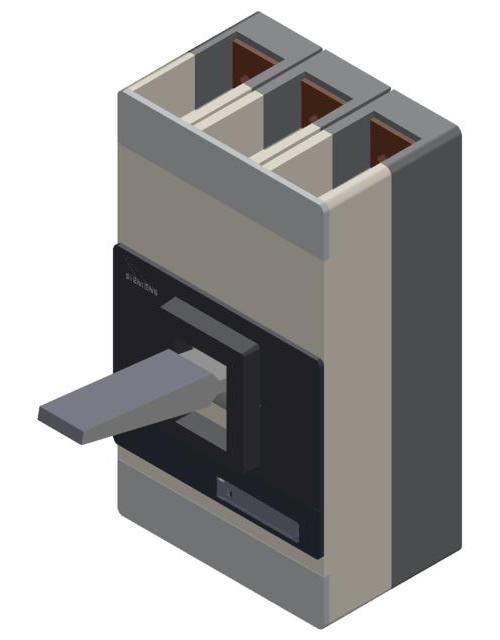 Siemens 3VL77121ML360AA0 3VL7 Molded Case Circuit Breaker, 415 VAC ...