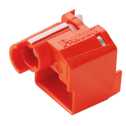 Panduit® PSL-DCPLS Lock-In Device, For Use With Super Recessed RJ45 ...