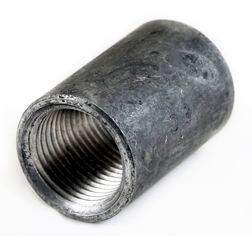 Galvanized Rigid Steel Conduit Coupling, 1/2 in. | Agilix Solutions
