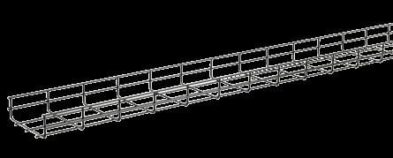 Hoffman QUICK TRAY PRO QTP2X4 DQT Straight Section Wire Mesh Cable Tray ...