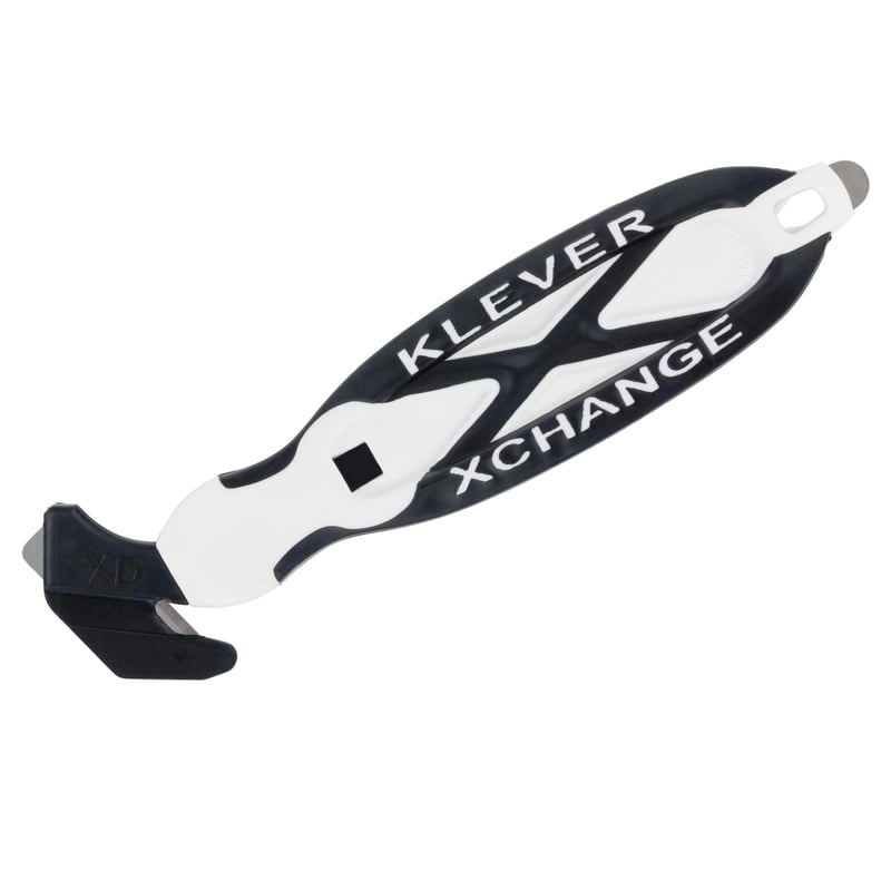 KLEVER INNOVATIONS KCJ-XC-65W Utility Knife, 1.75 in W Hook Blade ...