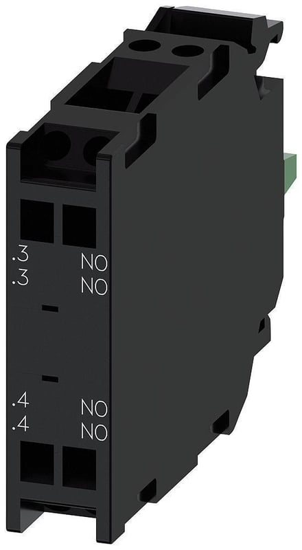 Siemens SIRIUS ACT 3SU14001AA103DA0 Standard Contact Module, 2NO ...
