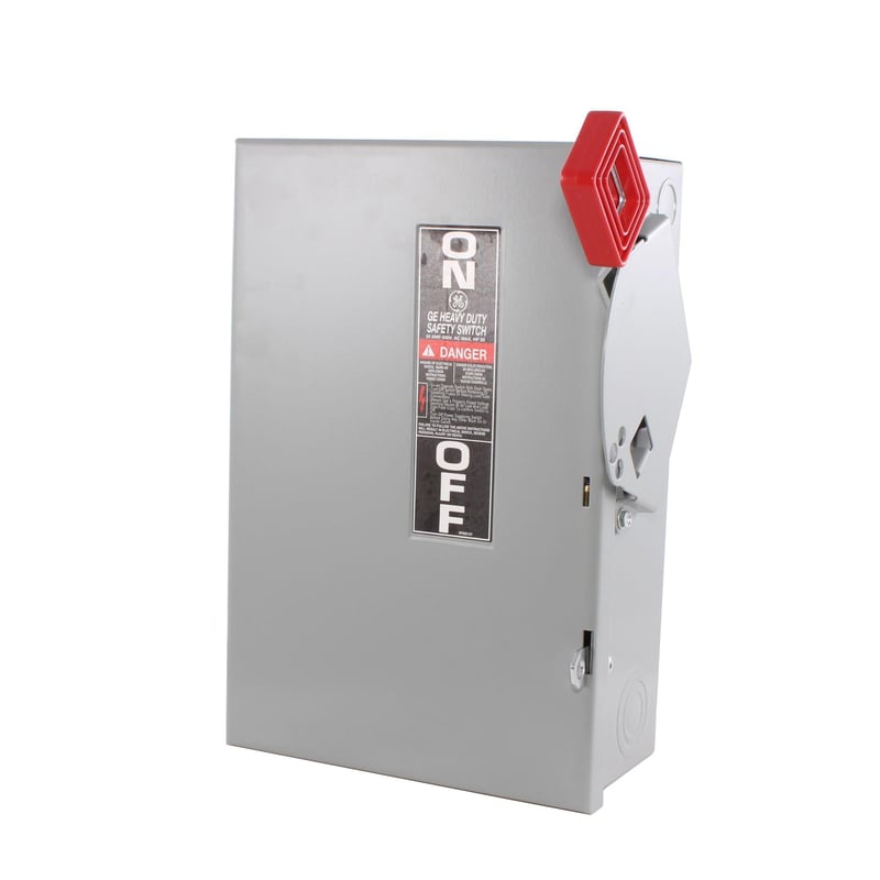 GE Spec-Setter™ TH3361 TH Series Fusible Heavy Duty Safety Switch, 600 ...