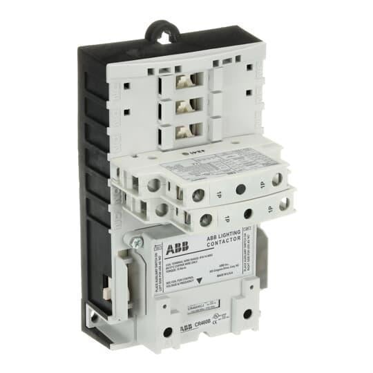 GE CR463L11AJA Electrically/Mechanically Held Lighting Contactor, 110 ...