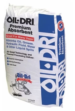 Oil-Dri I06032G60 Premium Granular Absorbent, 32 qt Poly Bag | Agilix ...
