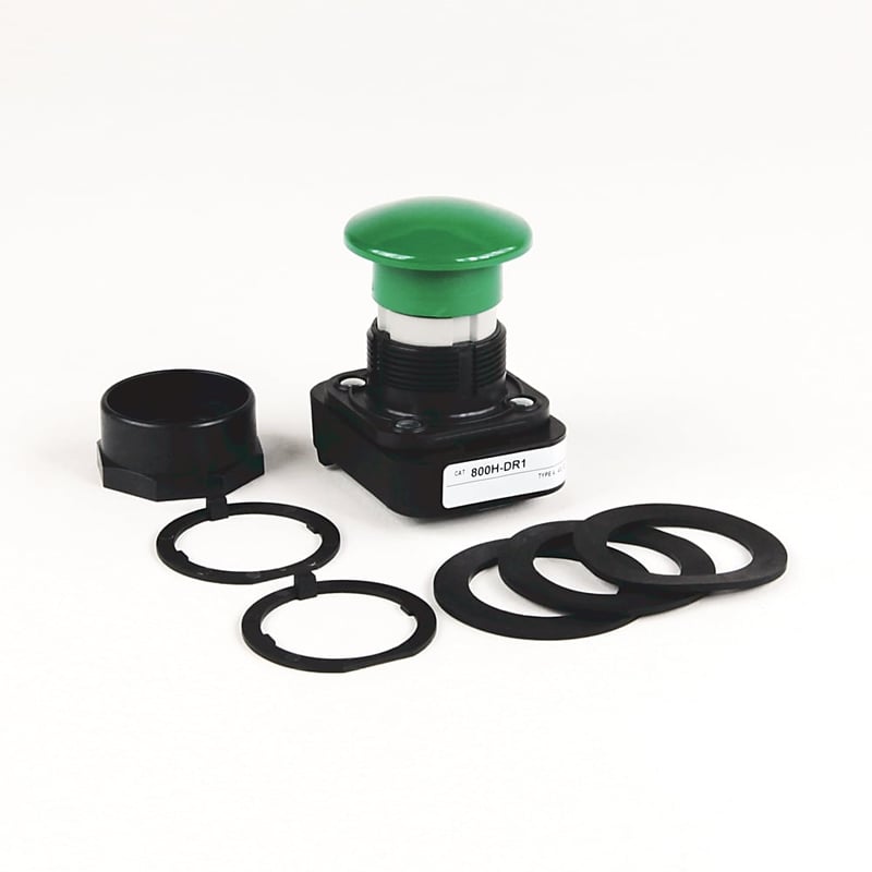 A-B 800H-DR7D1 30mm Momentary Push | Agilix Solutions