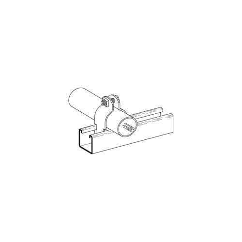 B-Line B2009ZN B2000 2-Piece Conduit/Pipe Clamp, 3/4 in Conduit, 500 lb ...