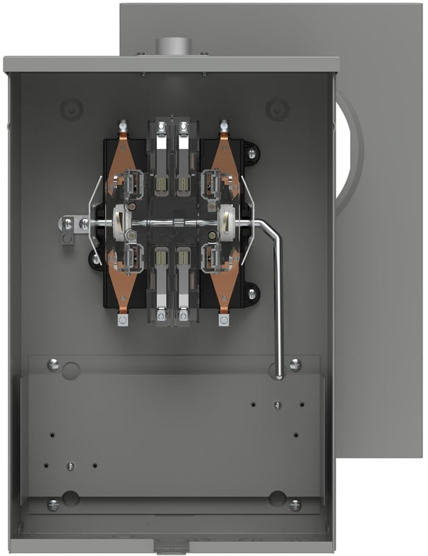 Siemens TALON 9804-9120 Type HQ8TS Meter Socket, 600 VAC | Agilix Solutions