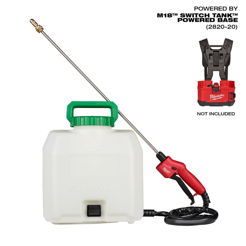 Milwaukee® SWITCH TANK™ 49-16-28PS Sprayer Tank Assembly, 4 gal Tank ...