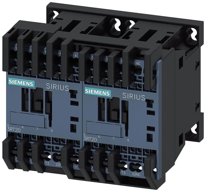 Siemens 3RA23188XB302BW4 Reversing Contactor Assembly With Mechanical ...