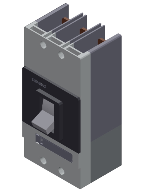 Siemens 3VL47312SH360AA0 3VL4 Molded Case Circuit Breaker, 415 VAC, 315 ...