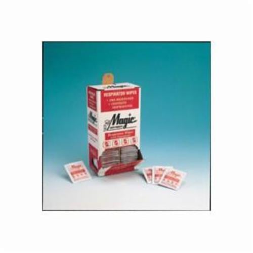 Magic® ST100DNA Pre-Moistened Respirator Wipe, Alcohol Solution, 100 ...