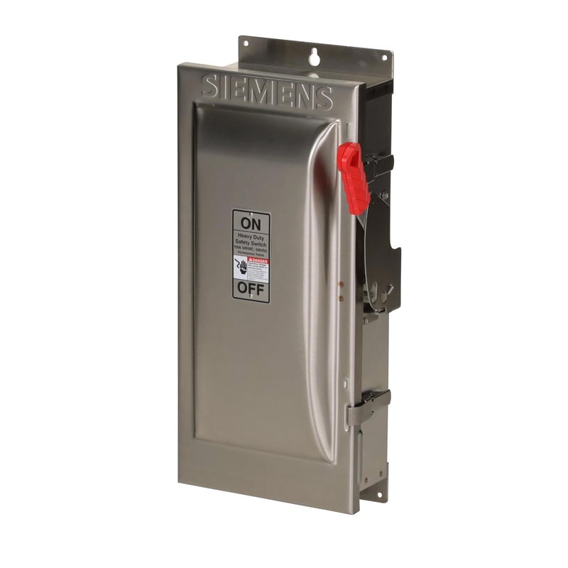 Siemens HNF263S Type VBII Enclosed Heavy Duty Non-Fusible Single Throw ...