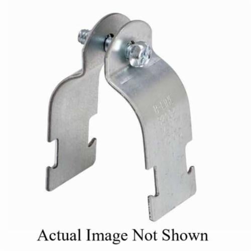 B-Line B2011PAZN B2000 2-Piece Conduit/Pipe Clamp, 1-1/4 in Conduit ...
