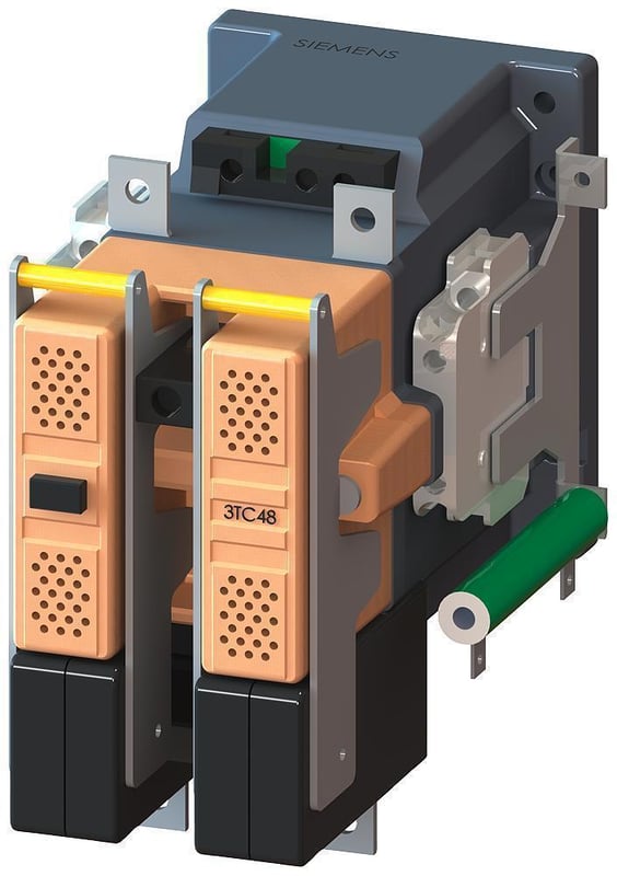 Siemens 3TC48170LF4 Contactor With Varistor, Series Resistor, 110 VDC ...
