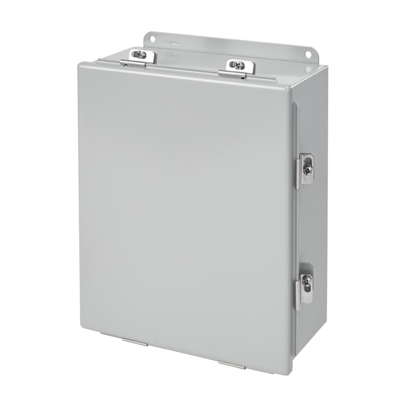 Hoffman A10086CHNF Junction Box, 10 in H x 8 in W x 6 in D, Continuous ...