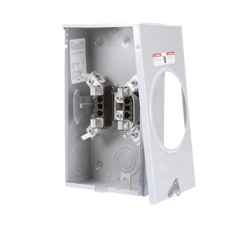 Siemens TALON® UAT314-0PRG 1-Position Type UAT3 Meter Socket, 600 VAC ...