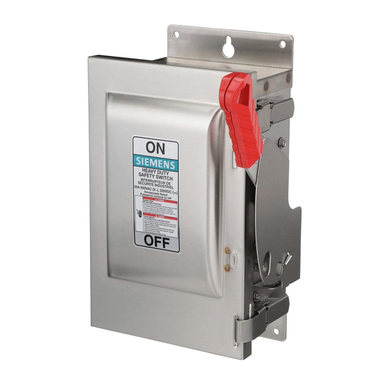 Siemens HNFC361S Type VBII Enclosed Heavy Duty Low Voltage Non-Fusible ...