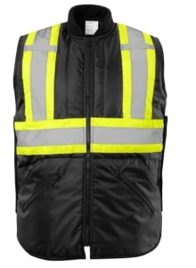 Ironwear 6930 Lightweight freezer vest with 2 radio clip holders, and 2 ...