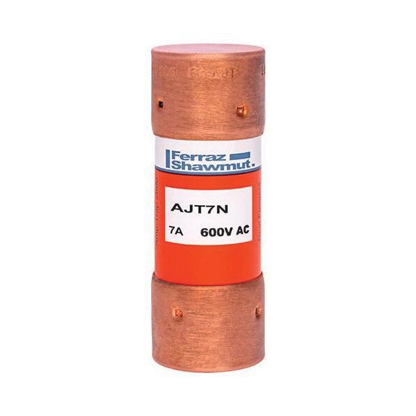 Ferraz Shawmut Amp-Trap 2000 AJT7N AJT Time Delay Fuse, 7 A, 600 VAC ...