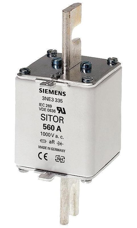 Siemens Sentron SITOR 3NE1448-3 3NE Low Voltage HRC Semi-Conductor Fuse ...