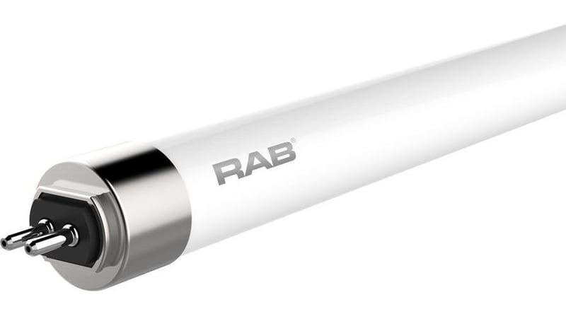 RAB T5-25-48G-850-BYP Type B Non-Dimmable LED Lamp, 25 W, G5 Miniature ...