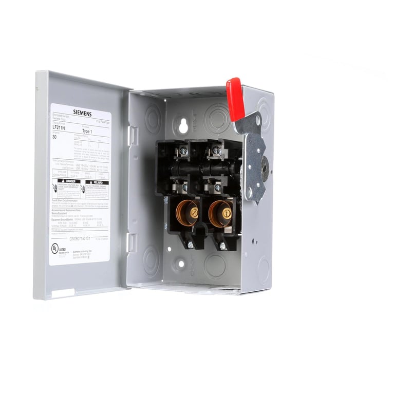 Siemens LF211N Type VBII Enclosed Fusible General Duty Low Voltage ...