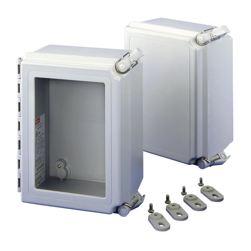 Hoffman A664CHSCFG Enclosure, 6 in H x 6 in W x 4 in D, Continuous ...
