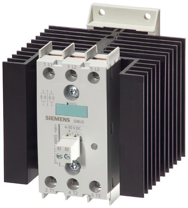 Siemens 3RF2430-1AB55 3-Phase Zero Point Switching Solid State ...